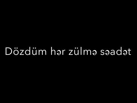 görmədim ki görmədim