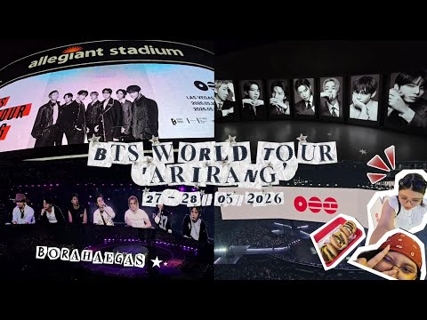 ARMY VLOG Prt 2 | BTS WORLD TOUR en Las Vegas 🫰🏼
