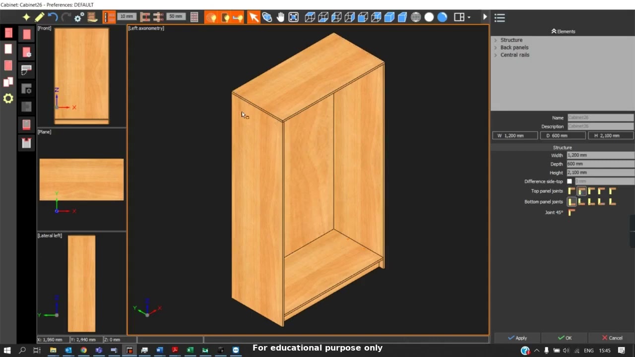 5 Spazio3D Structure Command - YouTube