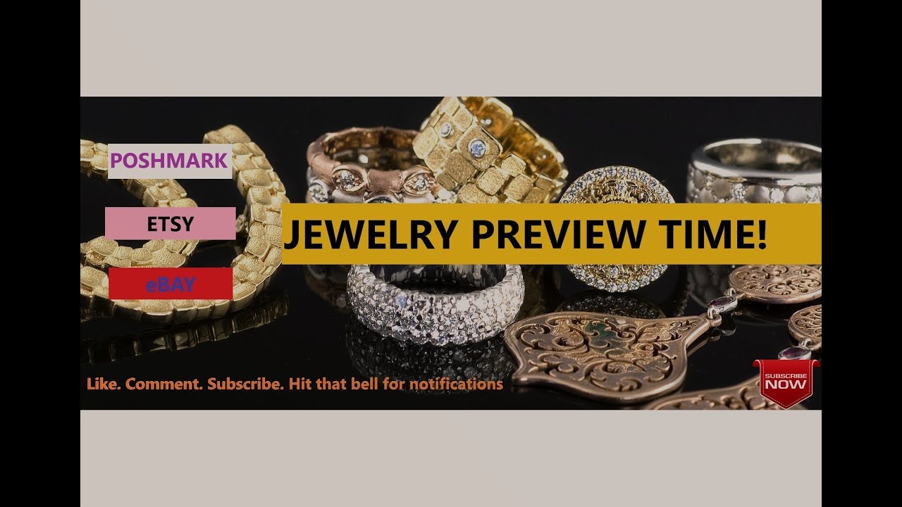 Etsy & Poshmark Jewelry Preview - YouTube