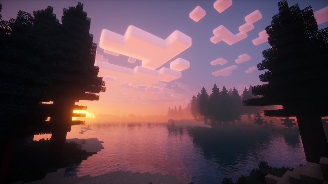 focus with minecraft music and ambient sound... - YouTube