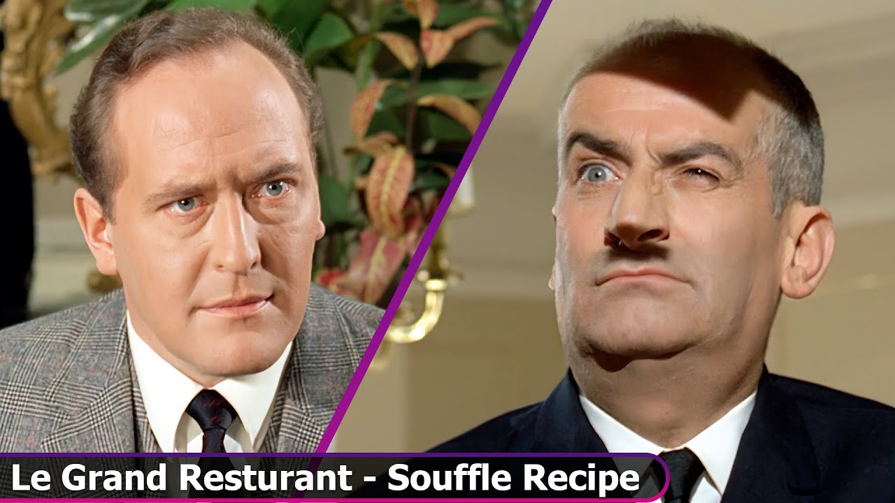 Le Grand Restaurant - Hitler Souffle Recipe - Louis De Funes [ 4K ...