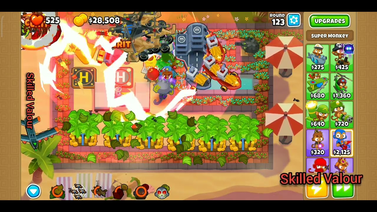 BTD6 from round 120 to130 intense gameplay - YouTube