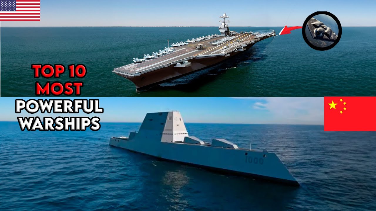 Top 10 Most Powerful Warships in the World 2024 - YouTube