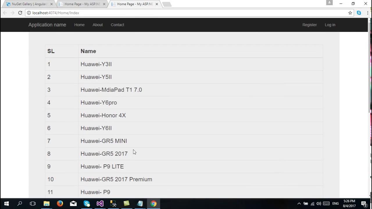 Paging In ASP.NET MVC Using AngularJS | Part-2 - YouTube