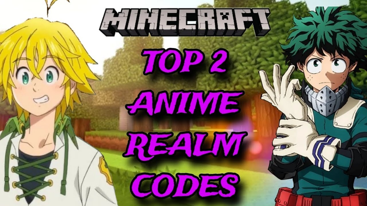 *NEW* TOP BEST ANIME REALM CODES FOR MINECRAFT BEDROCK EDITION! - YouTube