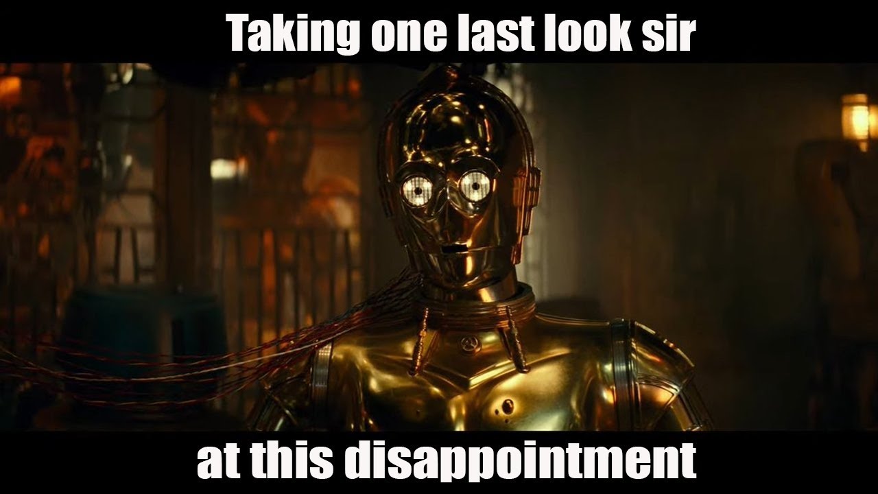 Anthony Daniels talks disappointment with Star Wars - YouTube