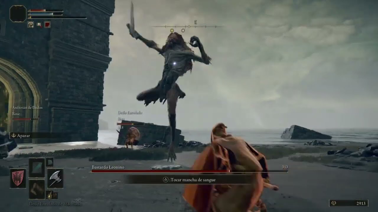 Elden Ring - Como derrotar o Bastardo Leonino (Boss Fight) - YouTube