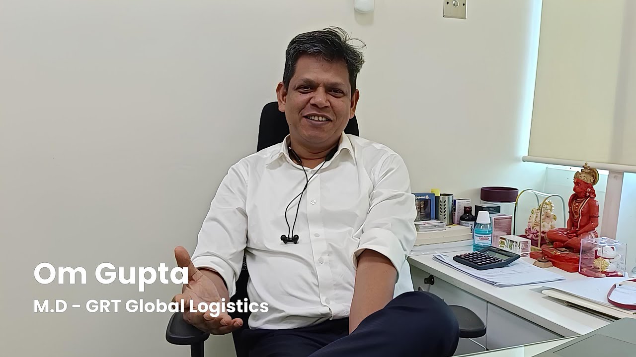 Om Gupta (MD - GRT Logistics) shares his feedback on Sales & Profit's ...