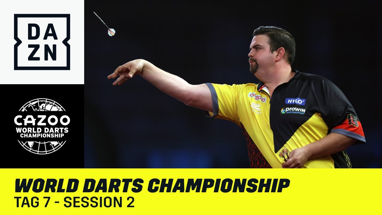 Zweitrundensession mit Gaga und MvG: World Darts Championship: Tag 7 ...