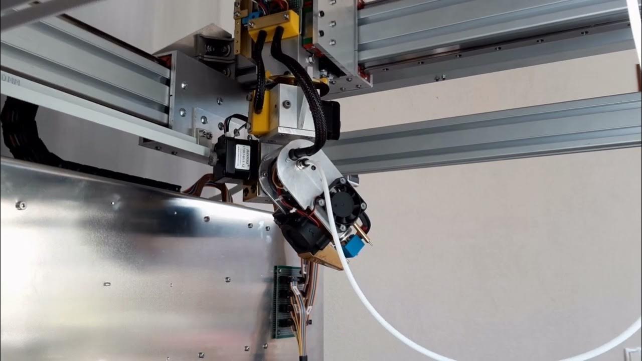 7 Axis 5D Printer - YouTube