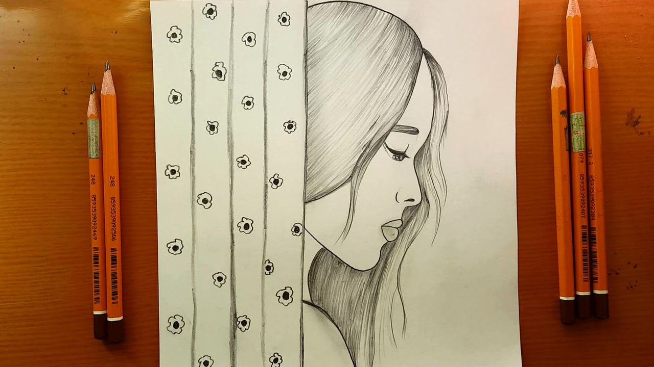 Come Disegnare Una Faccia Laterale Di Una Ragazza Facile Tutorial Di