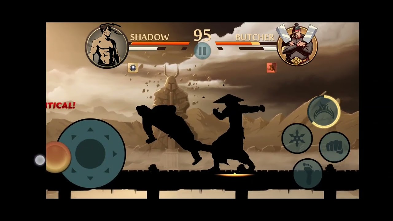Shadow Fight 2 | Sentinel's set | Shadow v/s all bosses - YouTube
