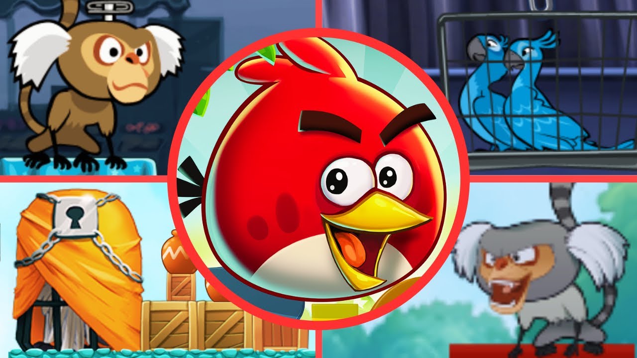Angry Birds Rio 2 - All Bosses (Luta dos Bosses) - YouTube