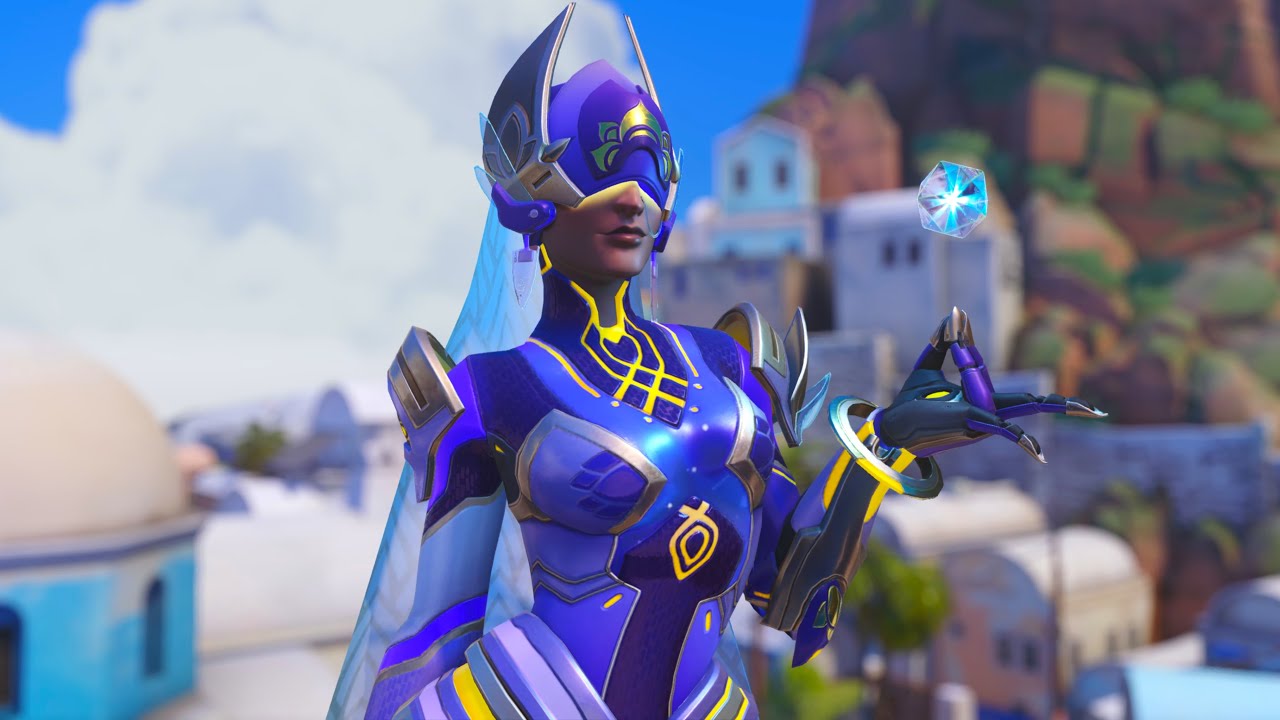 NEW Celestial Symmetra Skin Showcase | Overwatch 2 - YouTube