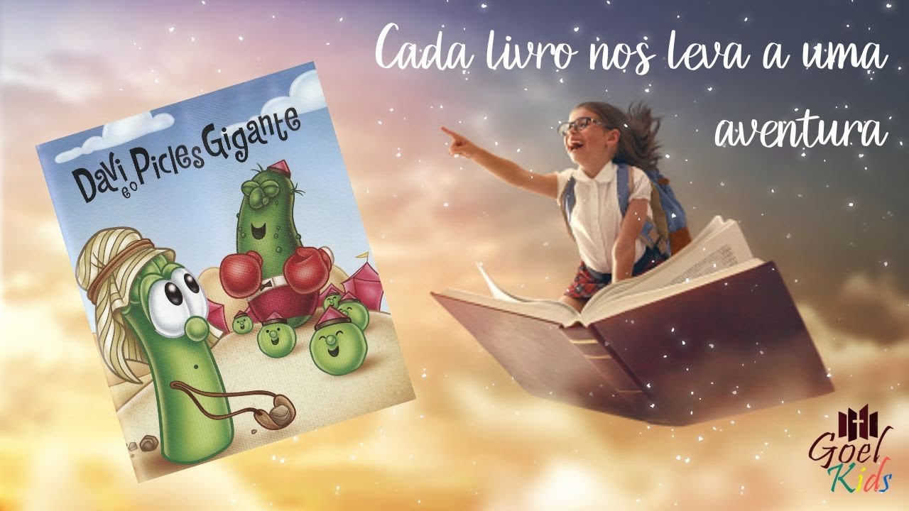 DAVI E O PICLES GIGANTE | Audiobook | A Bíblia dos Vegetais - YouTube