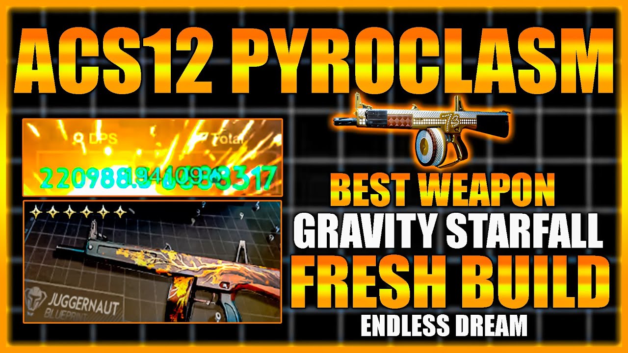 NEW META ACS12 PYROCLASM BURN DPS 200K BEST BUILD BEGINNER GUIDE 100%👍🤩 ...