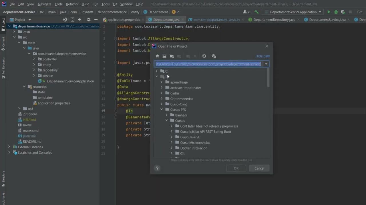 Crear el proyecto para el microservicio employee - Microservicios con Spring Boot con ...