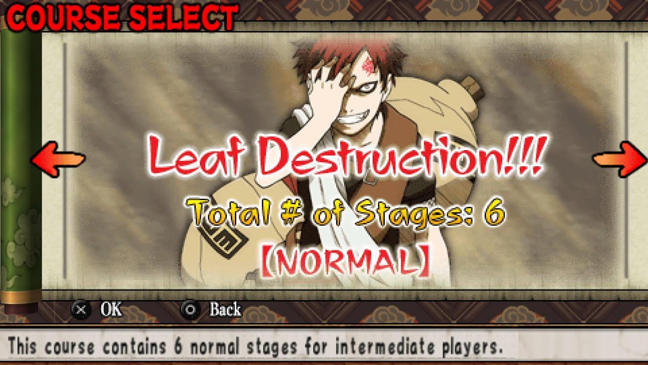 NARUTO ULTIMATE NINJA HEROES #1 Leaf Destruction - YouTube