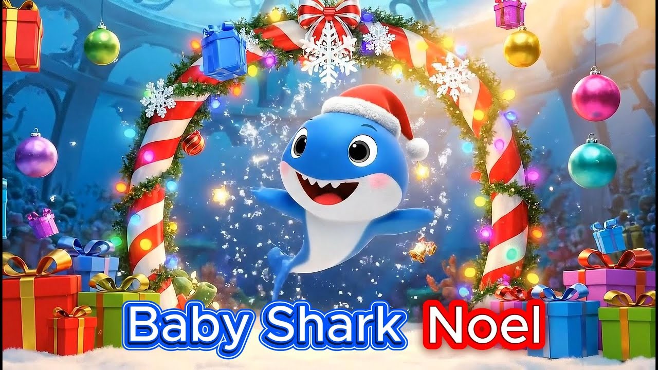 Baby Shark Noel | Nhạc Giáng Sinh Thiếu Nhi Vui Nhộn | Hoạt Hình 3D ...