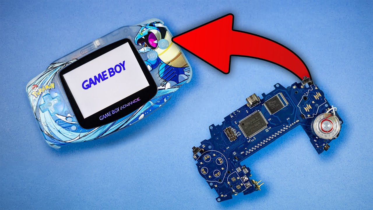 Making a REAL GBA From Scratch! (New Motherboard!) - YouTube