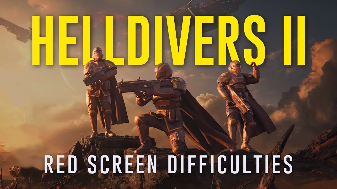 Helldivers 2 | Part 8 | Red Screen Difficulties - YouTube