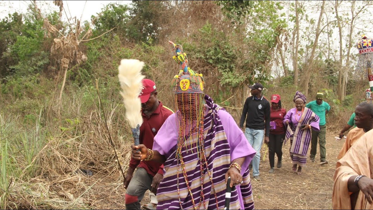 Idowa Ereno day 2025 afternoon gbedu dance by HRH Dagburewe of Idowa .# ...