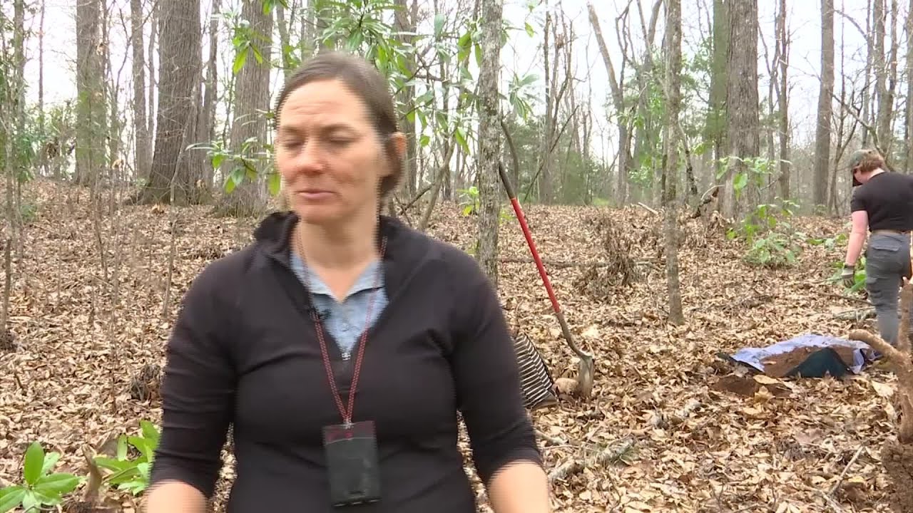 Archaeologists at Rose Hill Plantation showcase hidden history - YouTube