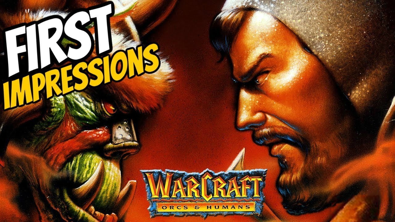 Warcraft: Orcs & Humans First Impressions | Let's Play Warcraft 1 | RTS ...