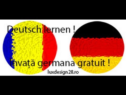 Curs Audio incepatori si nivel mediu limba germana verbe litera A curs ...