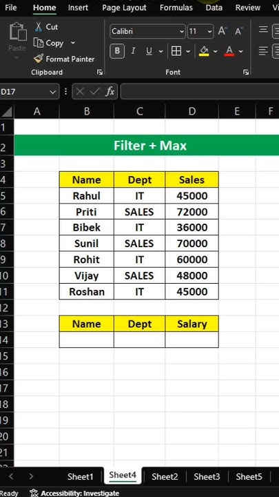 Excel Formula Hacks 🔥 #exceltips #excel #exceltricks - YouTube