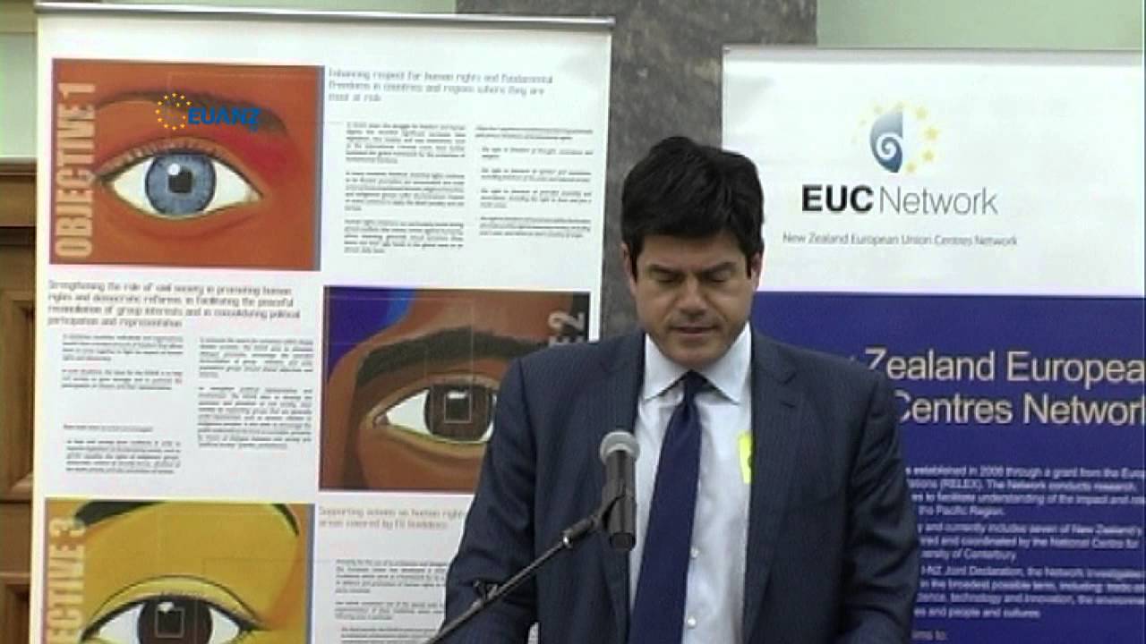 Michalis Rokas, Charge de Affaires, European Union Delegation New ...