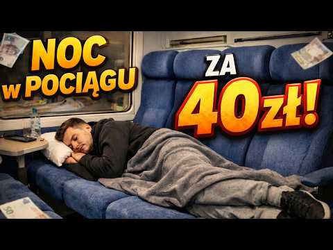 NIGDY Więcej WAGONU SYPIALNEGO! - Poznaj Sposób na TANIE Spanie w POCIĄGU!