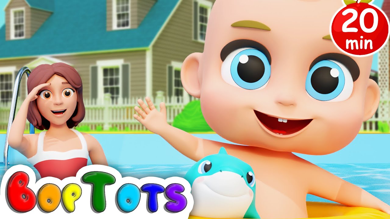 Yes Yes Swimming Song + Compilation Nursery Rhymes & Kids Songs ...