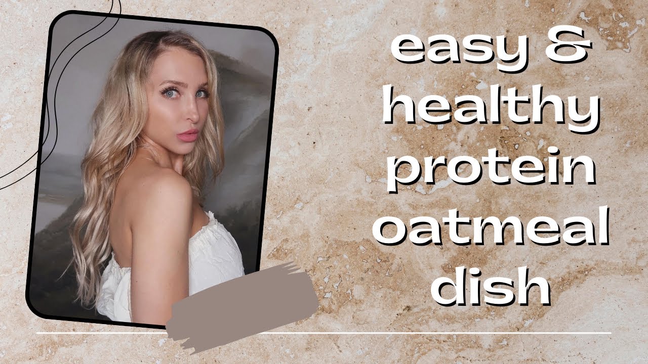 Quick Easy Healthy Protein Oatmeal Breakfast - YouTube