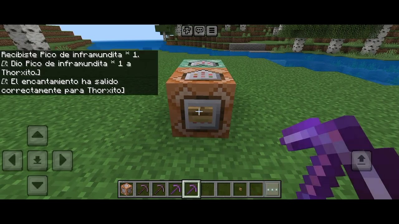 COMANDOS PARA MINECRAFT cómo obtener herramientas encantadas con ...
