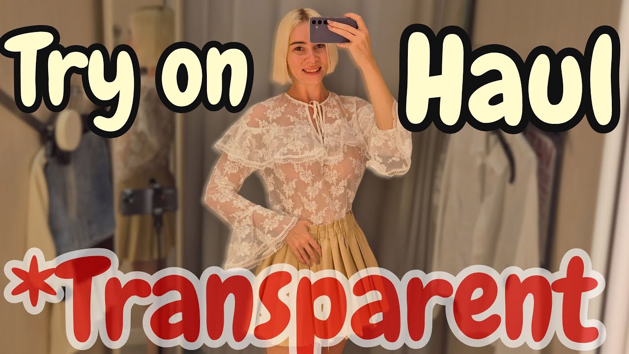 [4K] Try On Haul 2025 with Alice Dali - YouTube