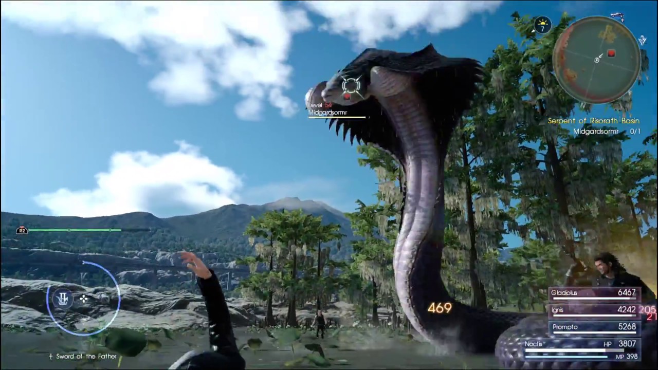 Final Fantasy XV: Royal Edition | Serpent Of Risorath Basin ...