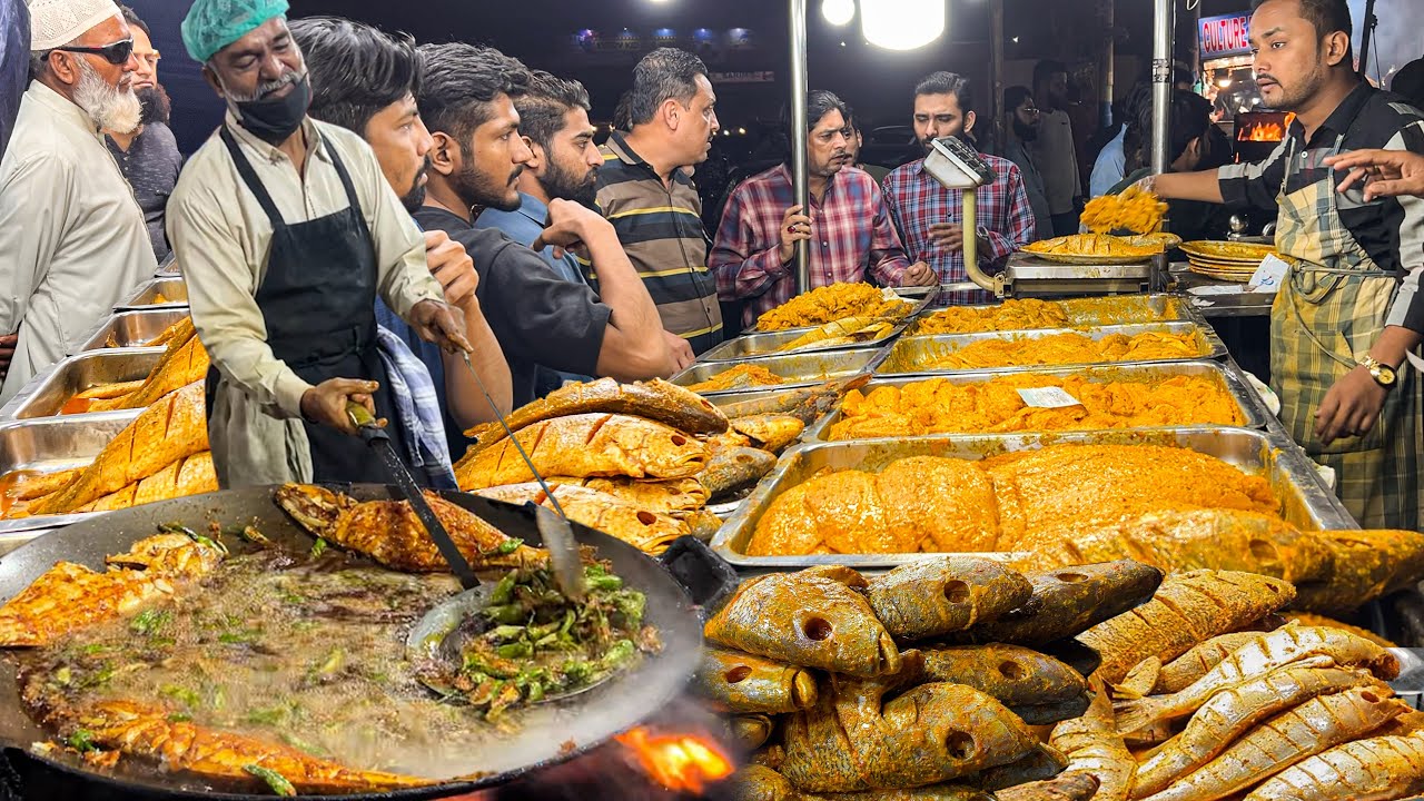 Famous Balochi Masala Fried Fish & Grilled Fish at Khan Quetta | Spicy ...