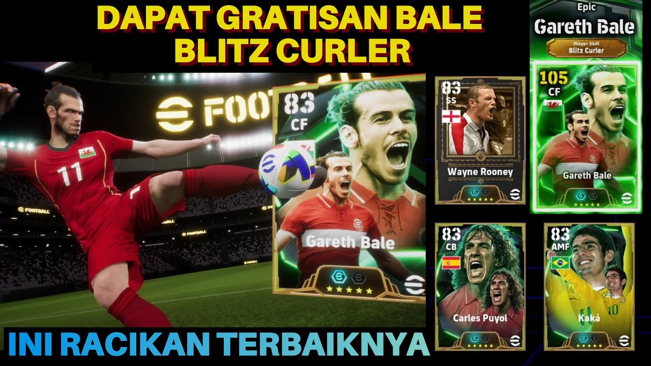 CARA DAPAT GARETH BALE BLITZ CURLER GRATISAN! eFootball 2025 - YouTube