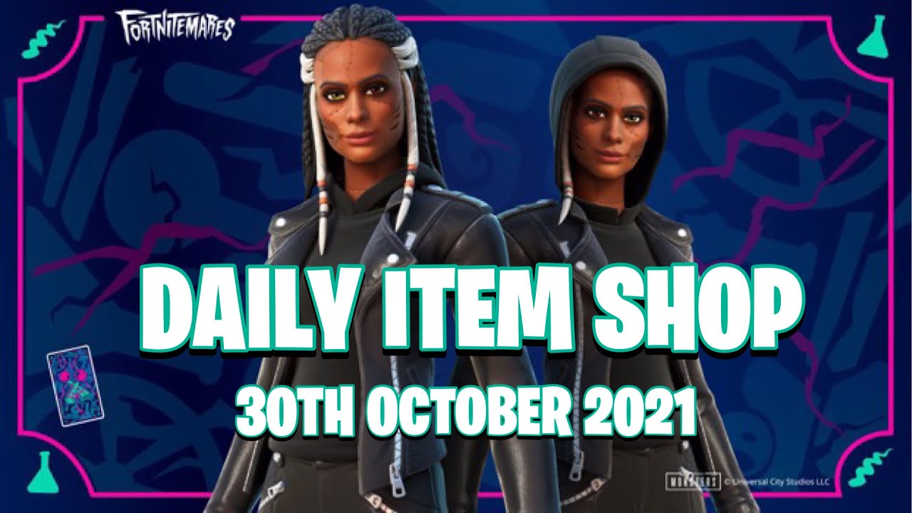"Frankenstein's Bride" FORTNITE DAILY ITEM SHOP, 30TH OCTOBER 2021 ...