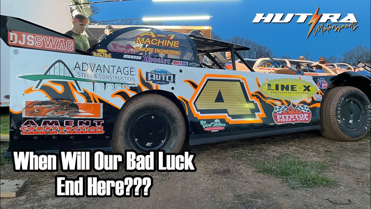And the Bad Luck Continues at Lernerville Speedway! - YouTube