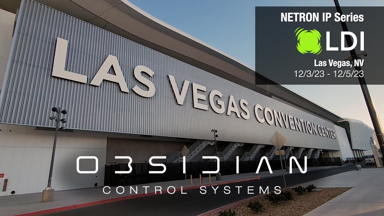 Obsidian Control - NETRON IP Series @ LDI2023 - YouTube