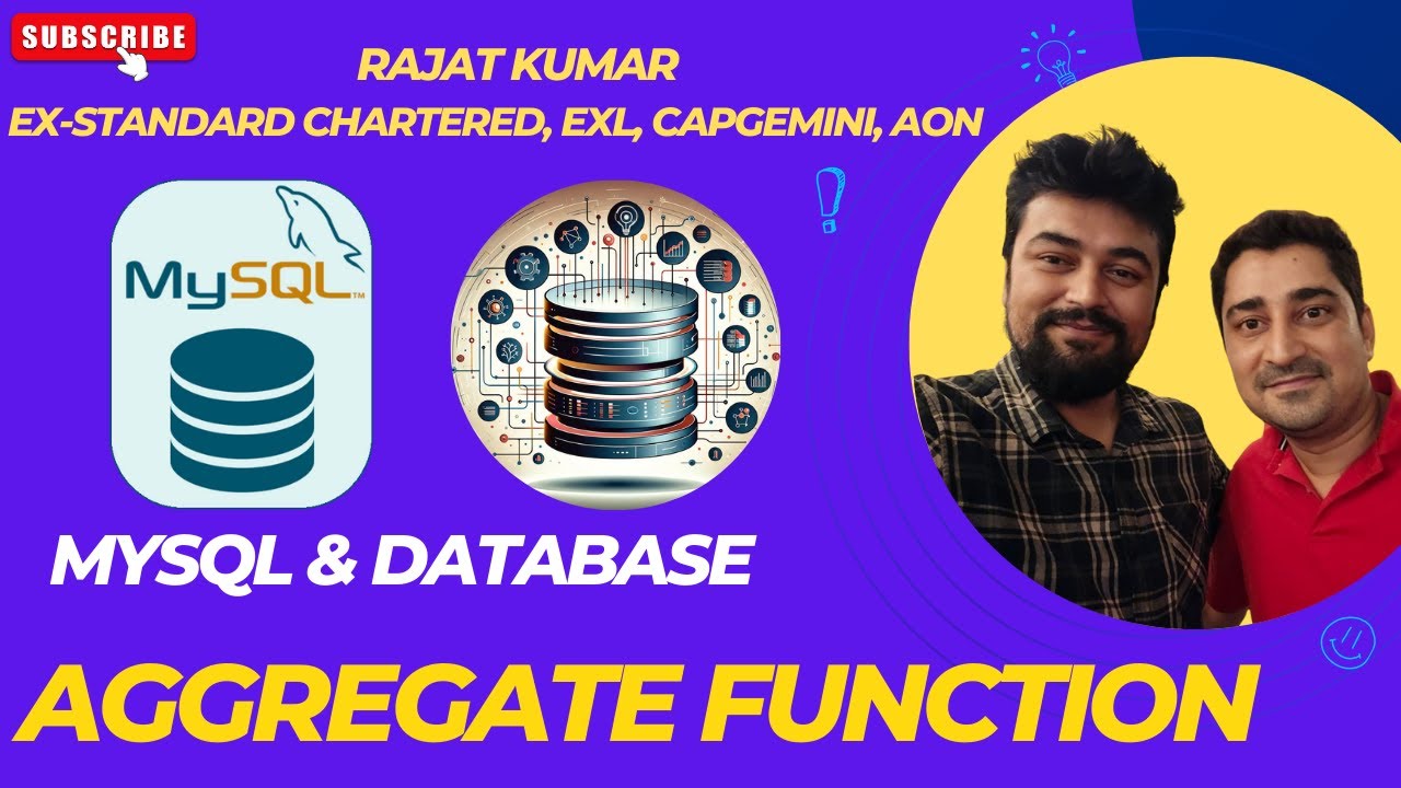 #13. MySQL Tutorials for Beginners | Aggregate Functions/Group By ...