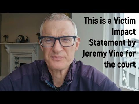 Jeremy Vine Victim Impact Statement Notts Crown Court for Criminal Alex ...