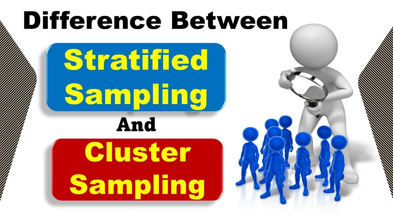 Stratified Sampling v/s Cluster Sampling - YouTube