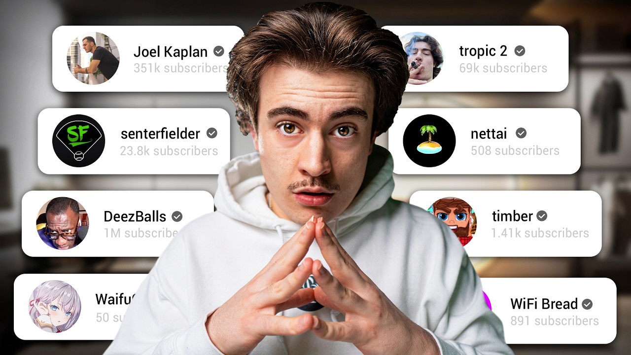 I Made Secret YouTube Channels to Prove It’s Skill - YouTube