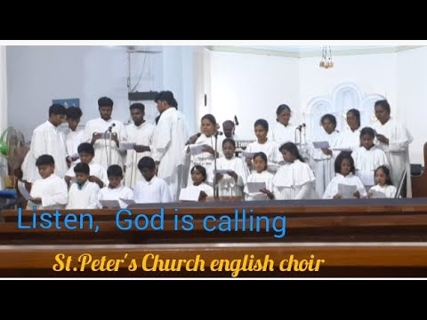 Listen, God is calling ( sing along with lyrics) St.Peter's church ...