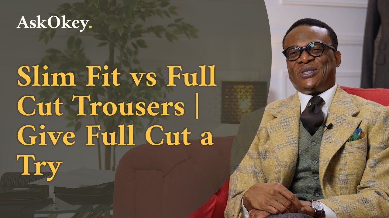 Slim Fit vs Full Cut Trousers | Give Full Cut a Try - YouTube