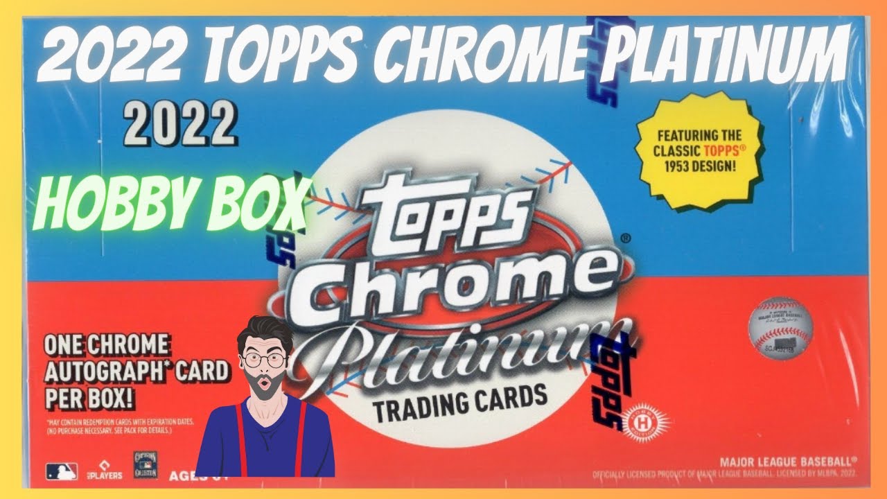 New Release! 2022 Topps Chrome Platinum Anniversary Hobby Box * Tons of ...